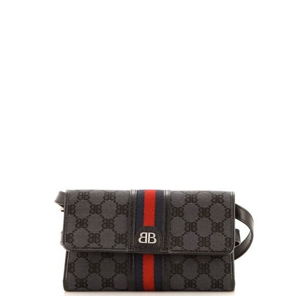 Balenciaga | Bags | Balenciaga X Gucci The Hacker Wallet On Strap Bb ...